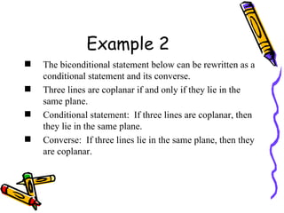 2.2 definitions and biconditionals | PPT