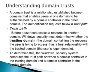 2.2 determining trust relationships | PPT