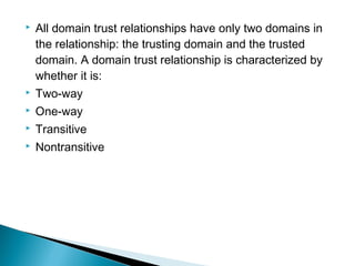 2.2 determining trust relationships | PPT