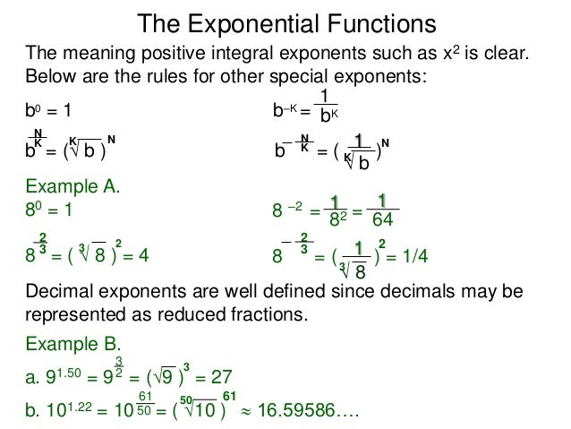 2.2 exponential function and compound interest
