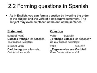 2.2 forming questions | PPT