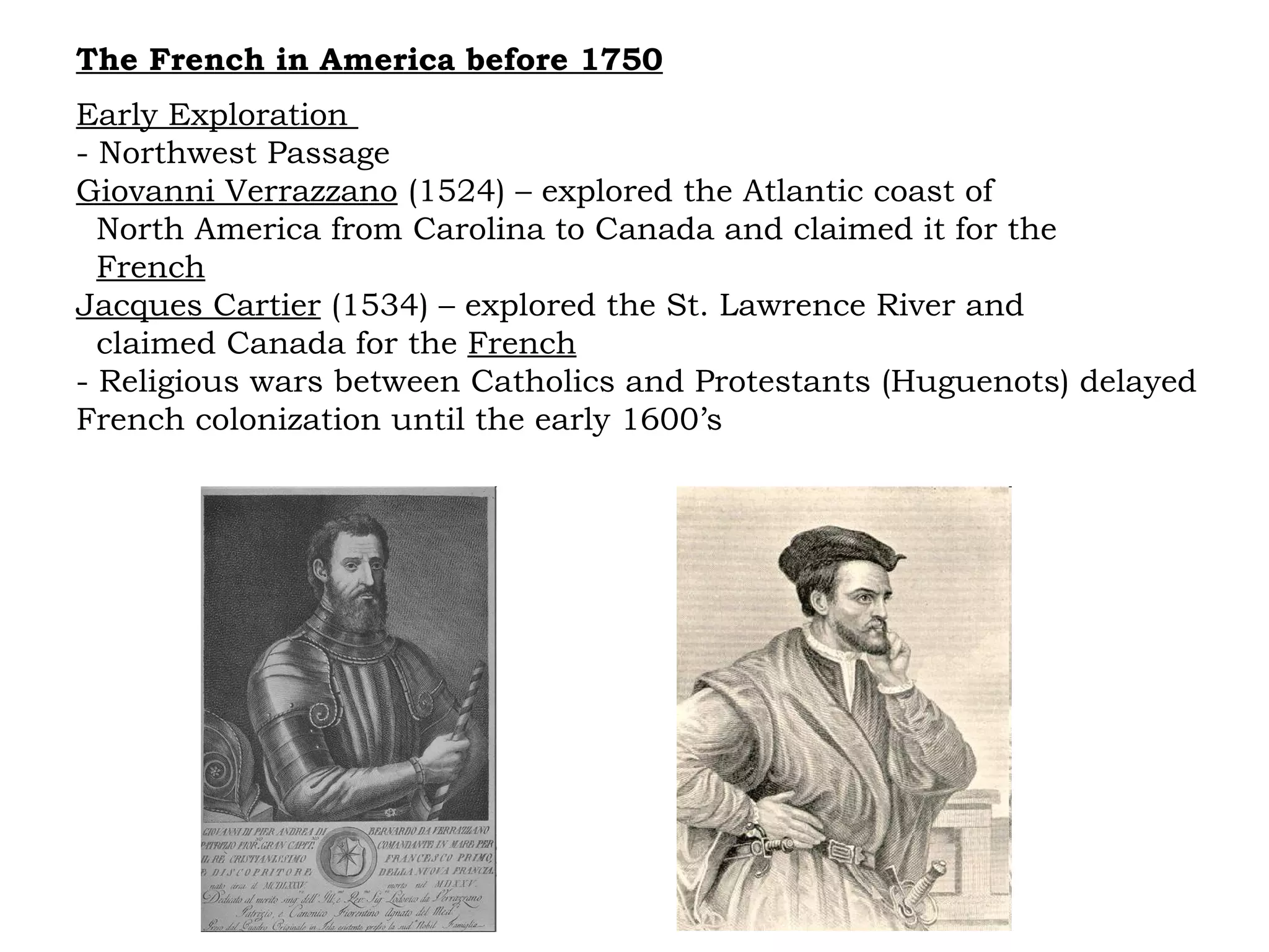 2.2 french explorers | PPT