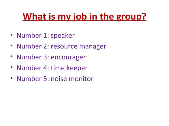 2 2 Group Work Lesson Crit | PPT