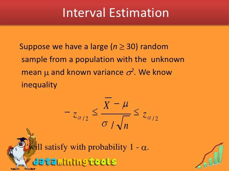 Interval Estimation And Estimation Of Proportion