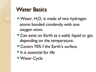 2-2: Properties of Water | PPS