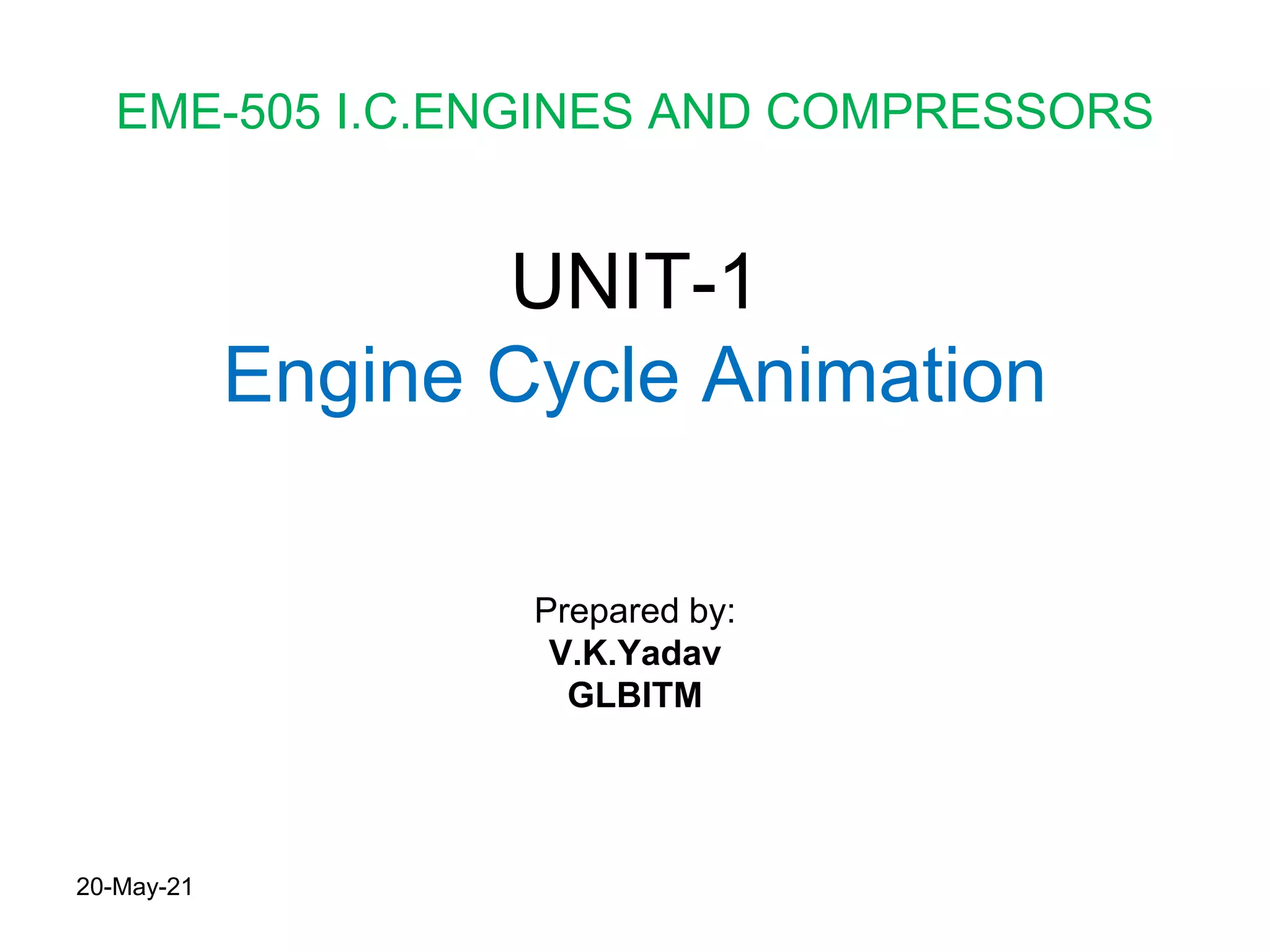 4 stroke engine working principle | PPT