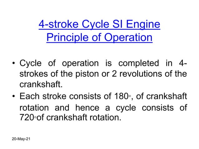 4 stroke engine working principle | PPT | Motorcycles | Automotive