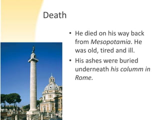 Trajan | PPTX | Celebrity Families | Pop Culture