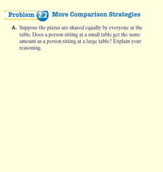 Comparing & Scaling Problem 2.3 | PDF