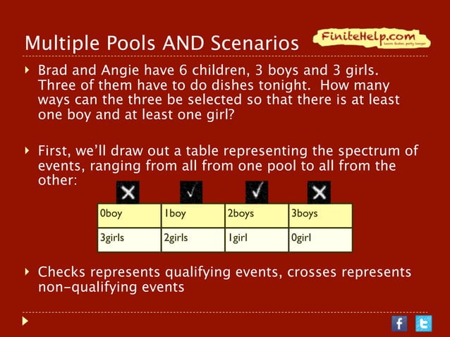 Counting Partitions Combinations Finite Math Ppt 4230