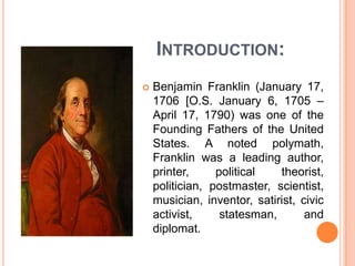 2-3-1 benjamin franklin | PPTX