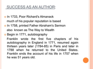 2-3-1 benjamin franklin | PPTX