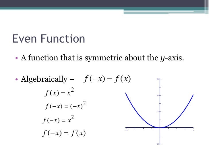 2.3.1 properties of functions