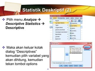 2-3. Pengenalan SPSS dan Deskriptif (1).ppt