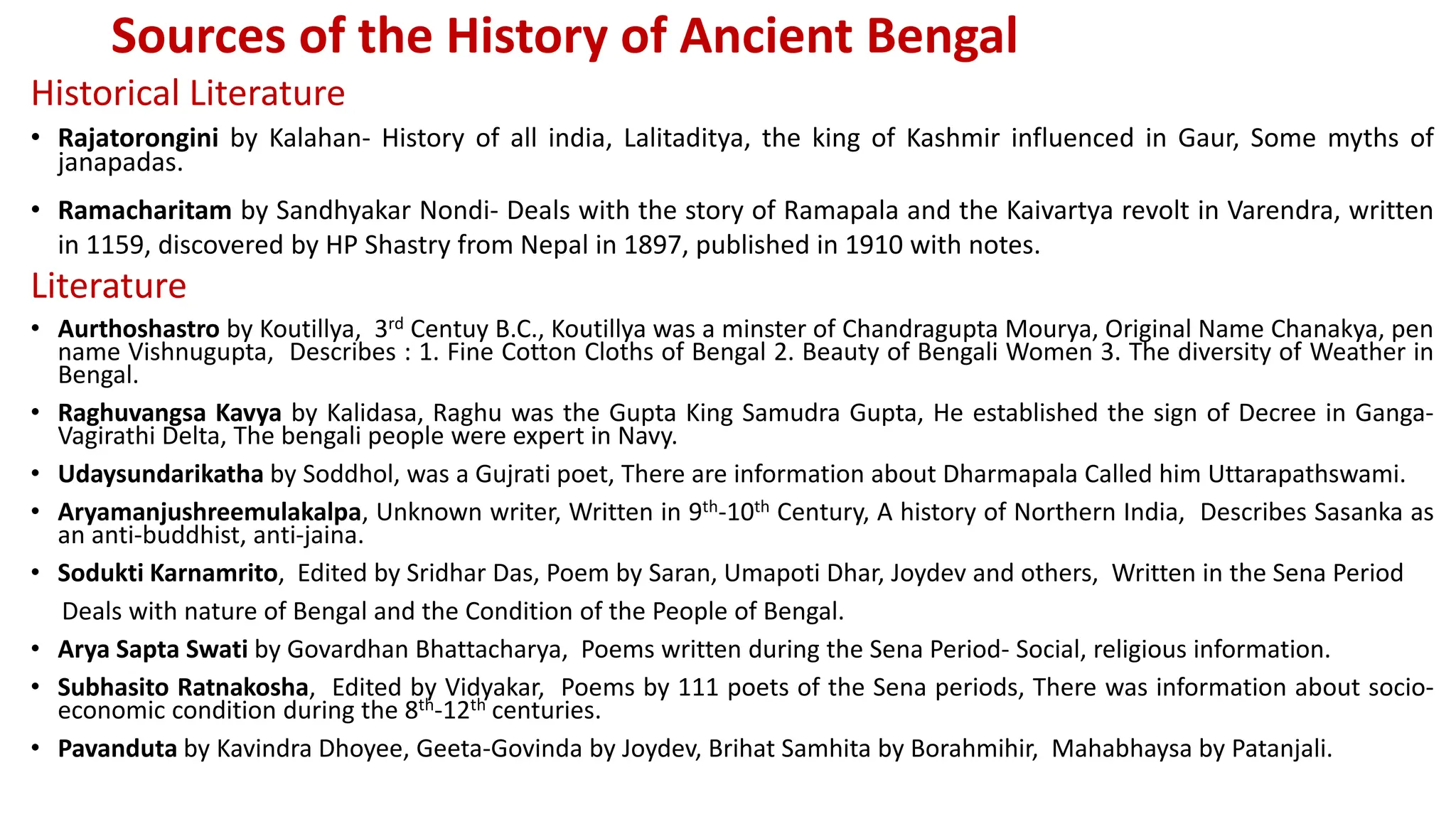 2-3. ENG 1103- Overview of the History of Bengal During the Ancient ...