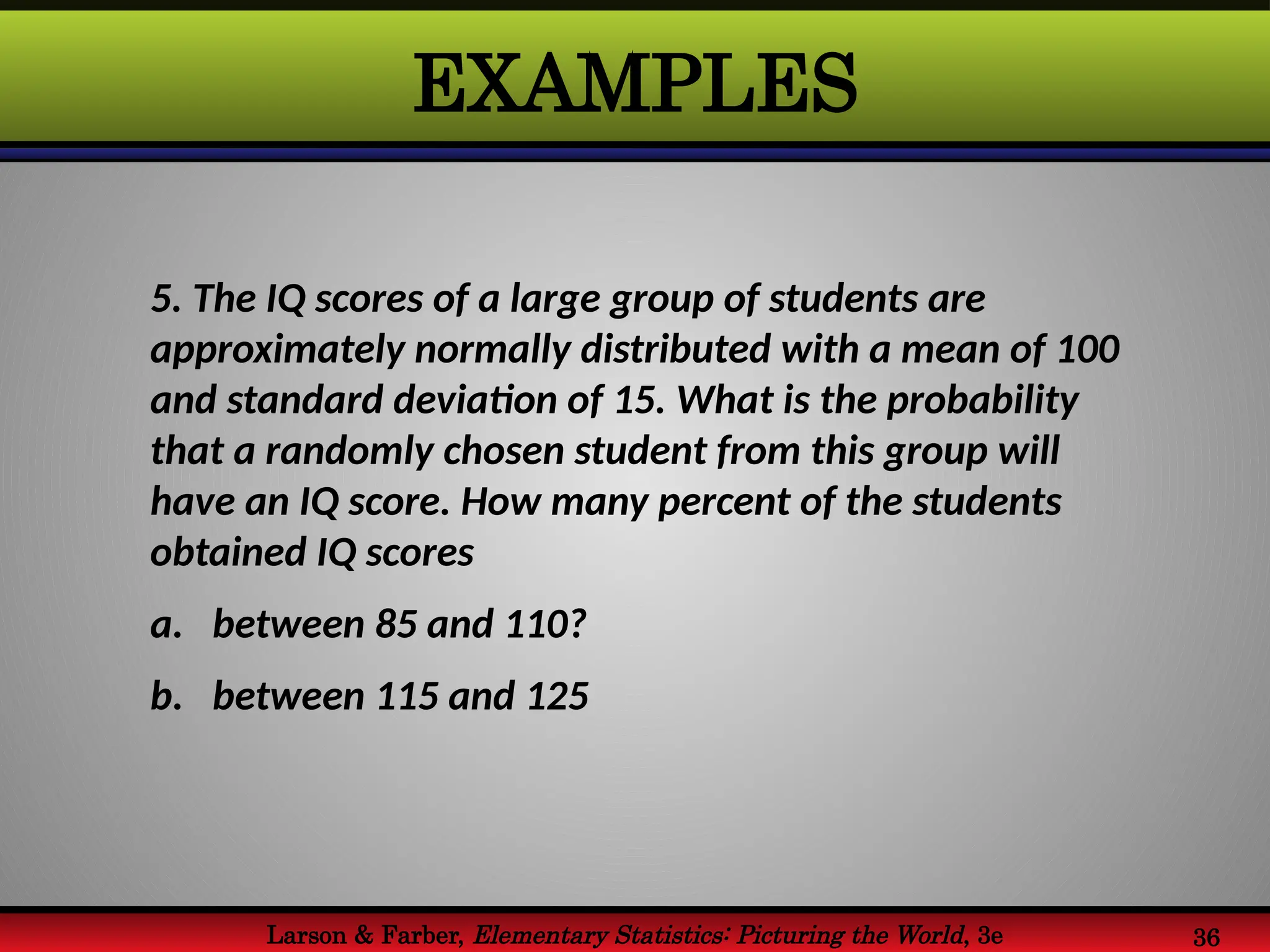 2 3 Normal Distribution And Sampling And Sampling Distributions Pptx