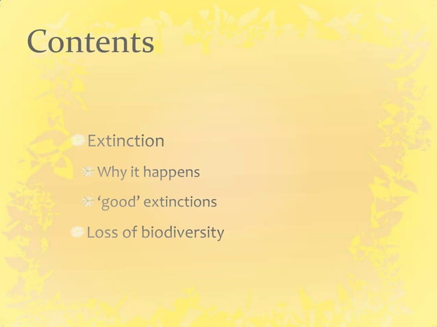 OCR AS Biology Unit 2 Module 3 Extinction + Conservation | PPT