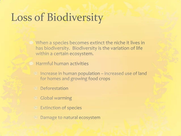 OCR AS Biology Unit 2 Module 3 Extinction + Conservation | PPT
