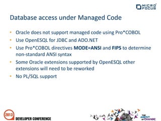 2.3 (Architecture) Moving to Managed Code | PDF