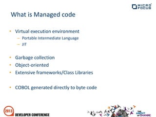2.3 (Architecture) Moving to Managed Code | PDF