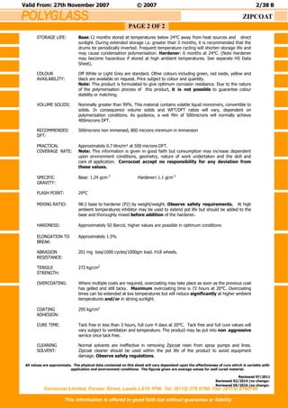 POLYGLASS ZIPCOAT | PDF