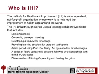 Quality Improvement for Maternal Child Health Home Visiting Models | PPT