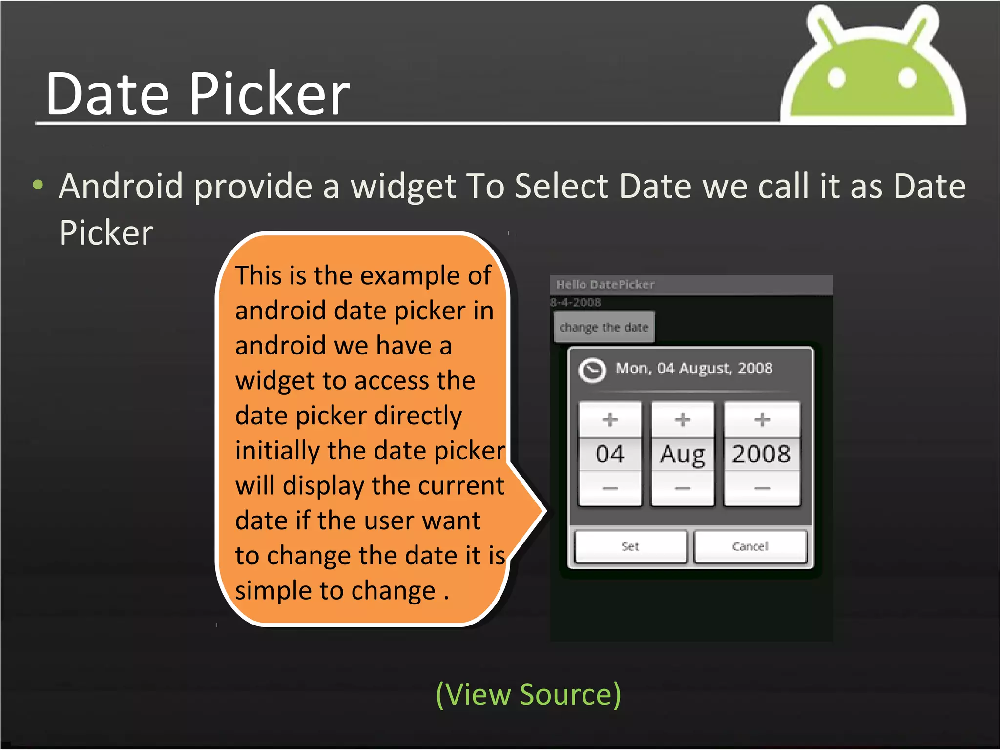 android dilaogs | PPT