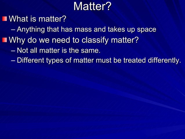 2-3 Classifying Matter | PPT