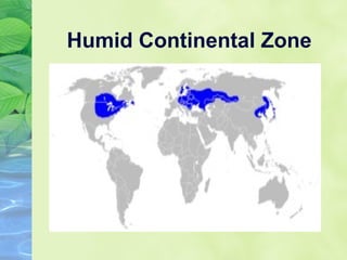 2-3 Climate Zones & Vegetation | PPT