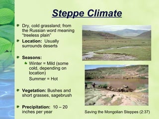 2-3 Climate Zones & Vegetation | PPT