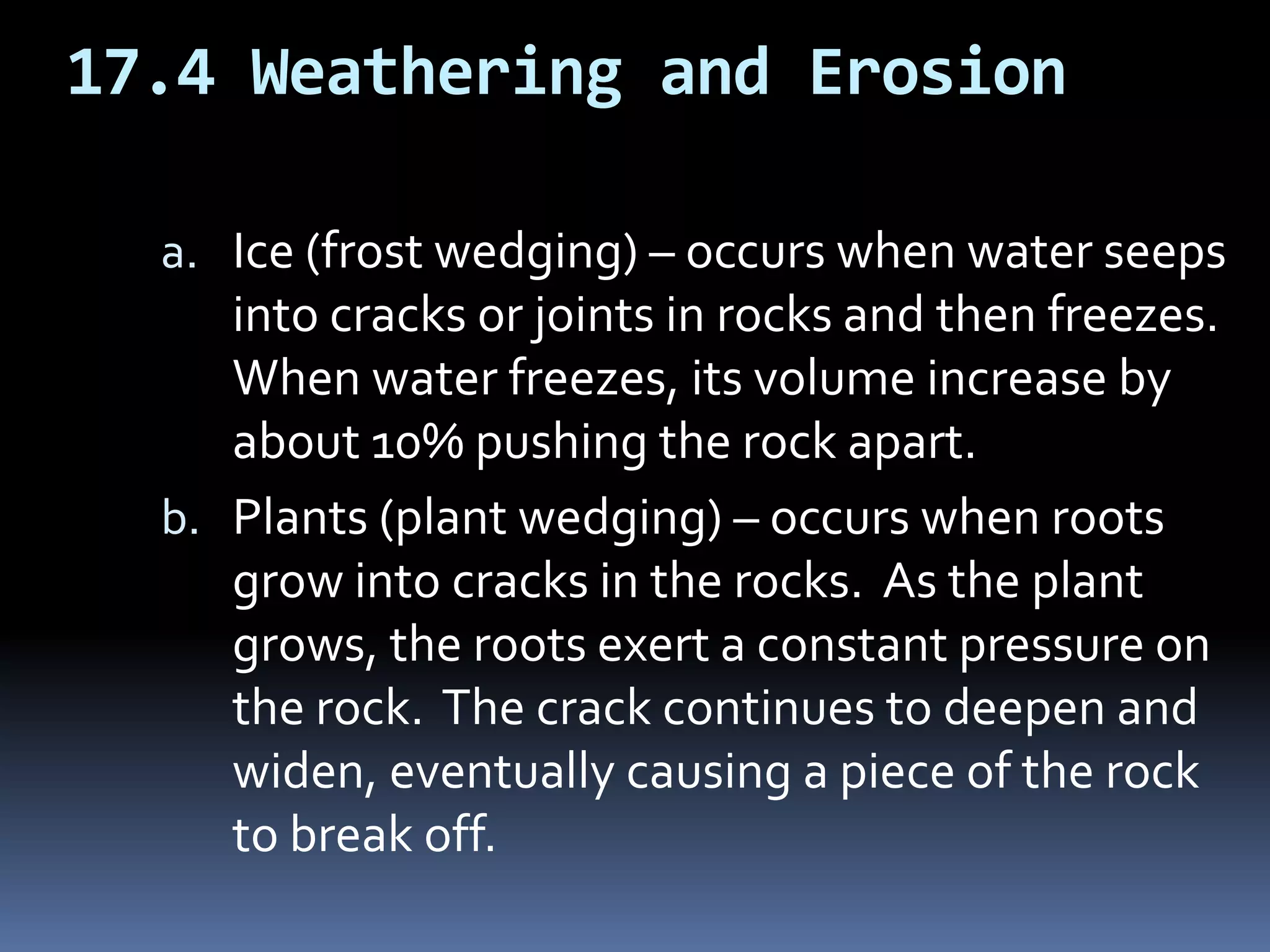 2.3c weathering and erosion | PPTX