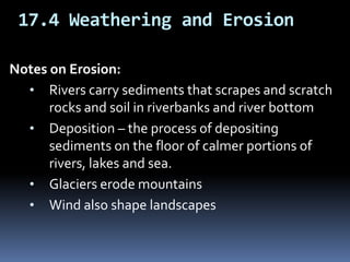 2.3c weathering and erosion | PPT