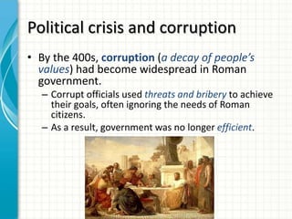 Decline of the Roman Empire | PPTX