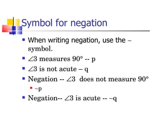 2.3 deductive reasoning | PPT