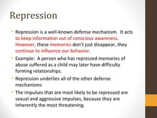 2 3 defense mechanisms | PPT