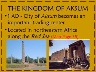 2 3 east africa's great trading centers | PPT