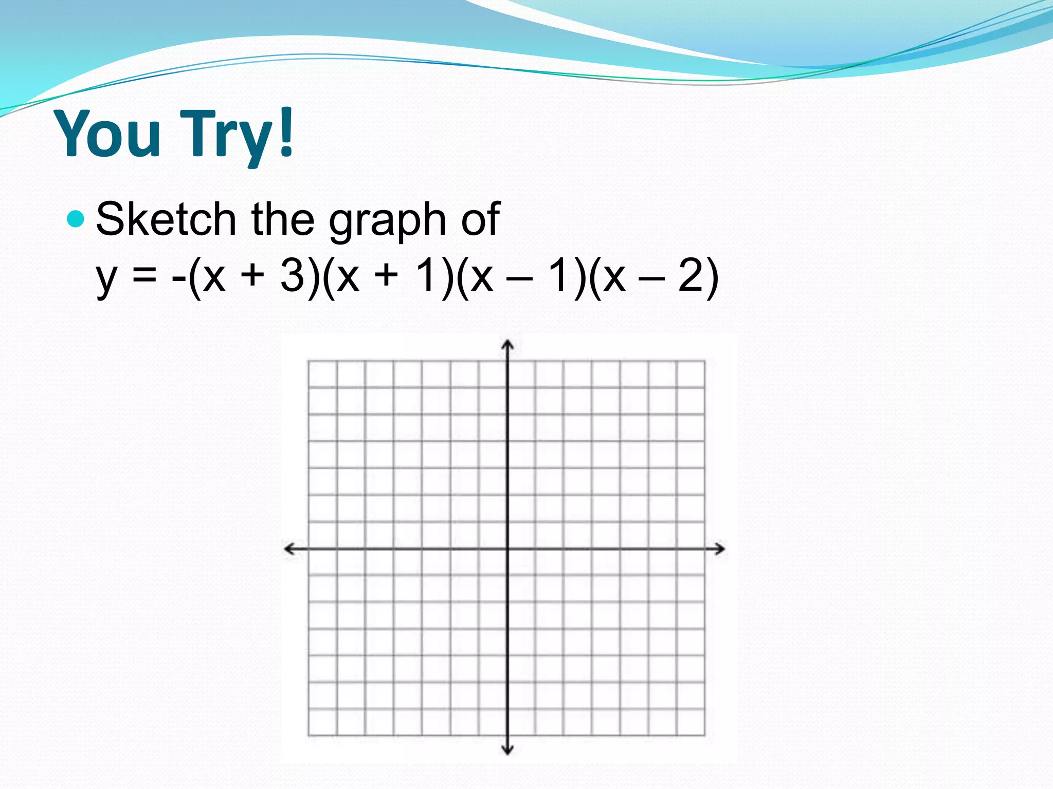 2 3 graphing polynomials | PPT