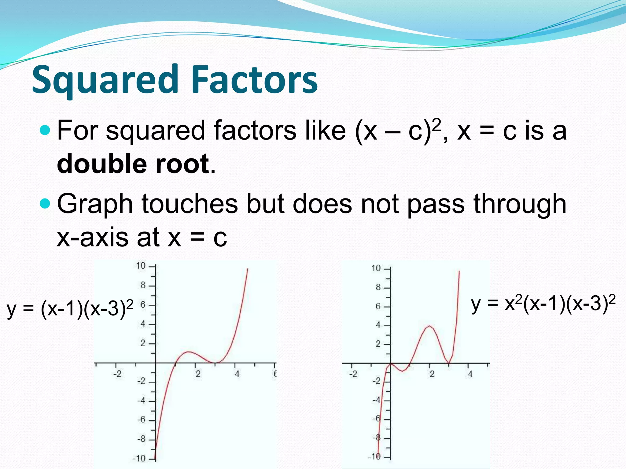 2 3 graphing polynomials | PPT