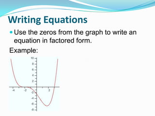 2 3 graphing polynomials | PPT