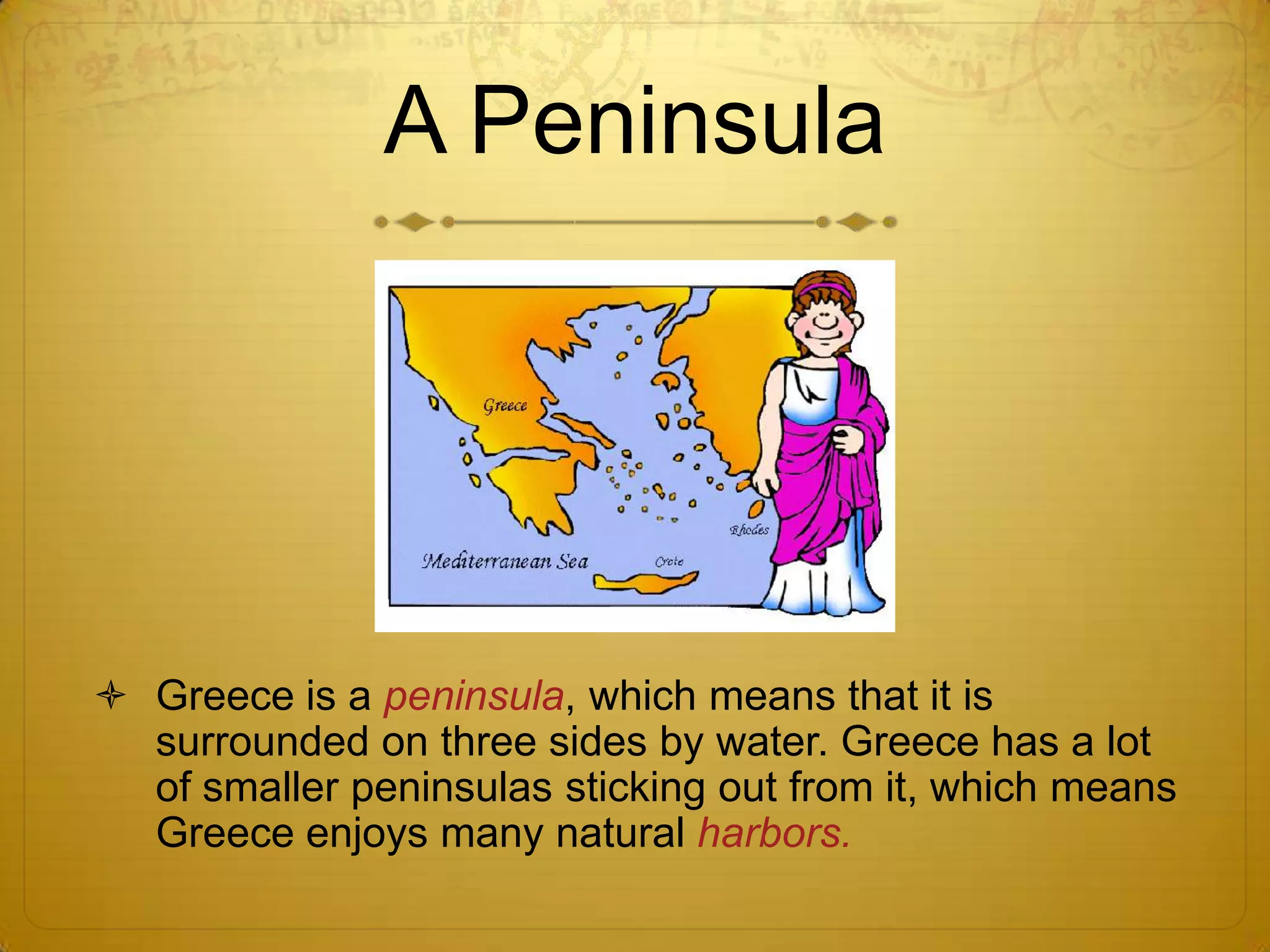 Greek Geography | PPTX | Geography | Science