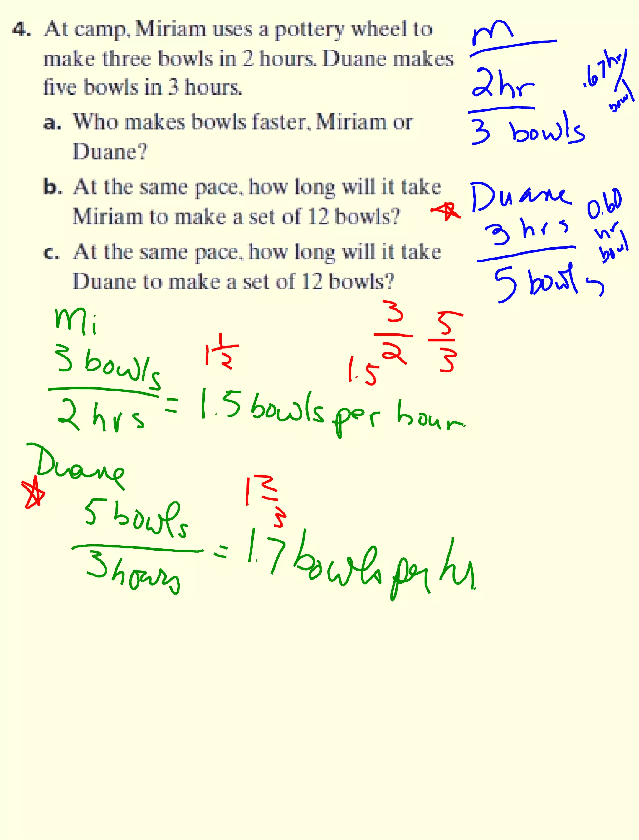 Comparing & Scaling Problem 2 3 Hex Wrap Up | PPT