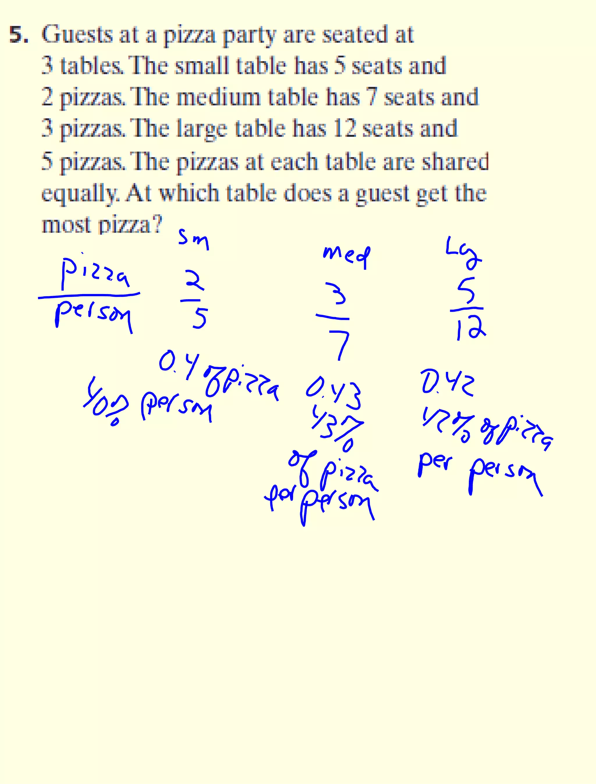 Comparing & Scaling Problem 2 3 Hex Wrap Up | PPT