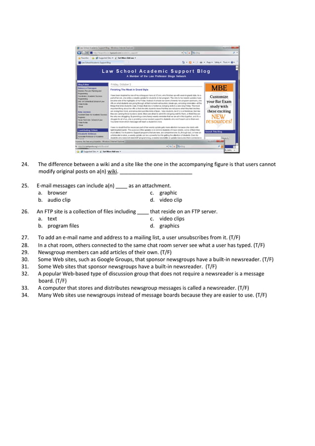 2.3 internet service 2.4 types of website | PDF | Email | Internet