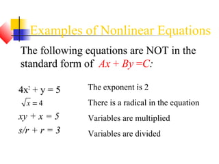 2.3 linear equations | PPT