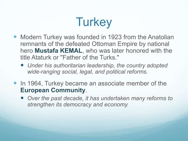 Modern Geo of The Middle East | PPT