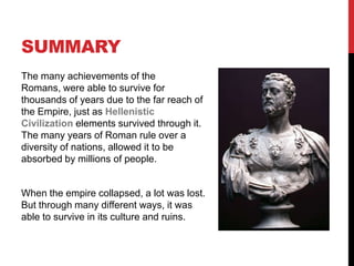 Roman Achievements | PPTX