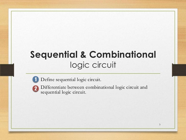 2.3 sequantial logic circuit