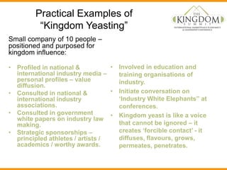 Building an Organisation / Enterprise for Kingdom Impact by Andre Baard ...