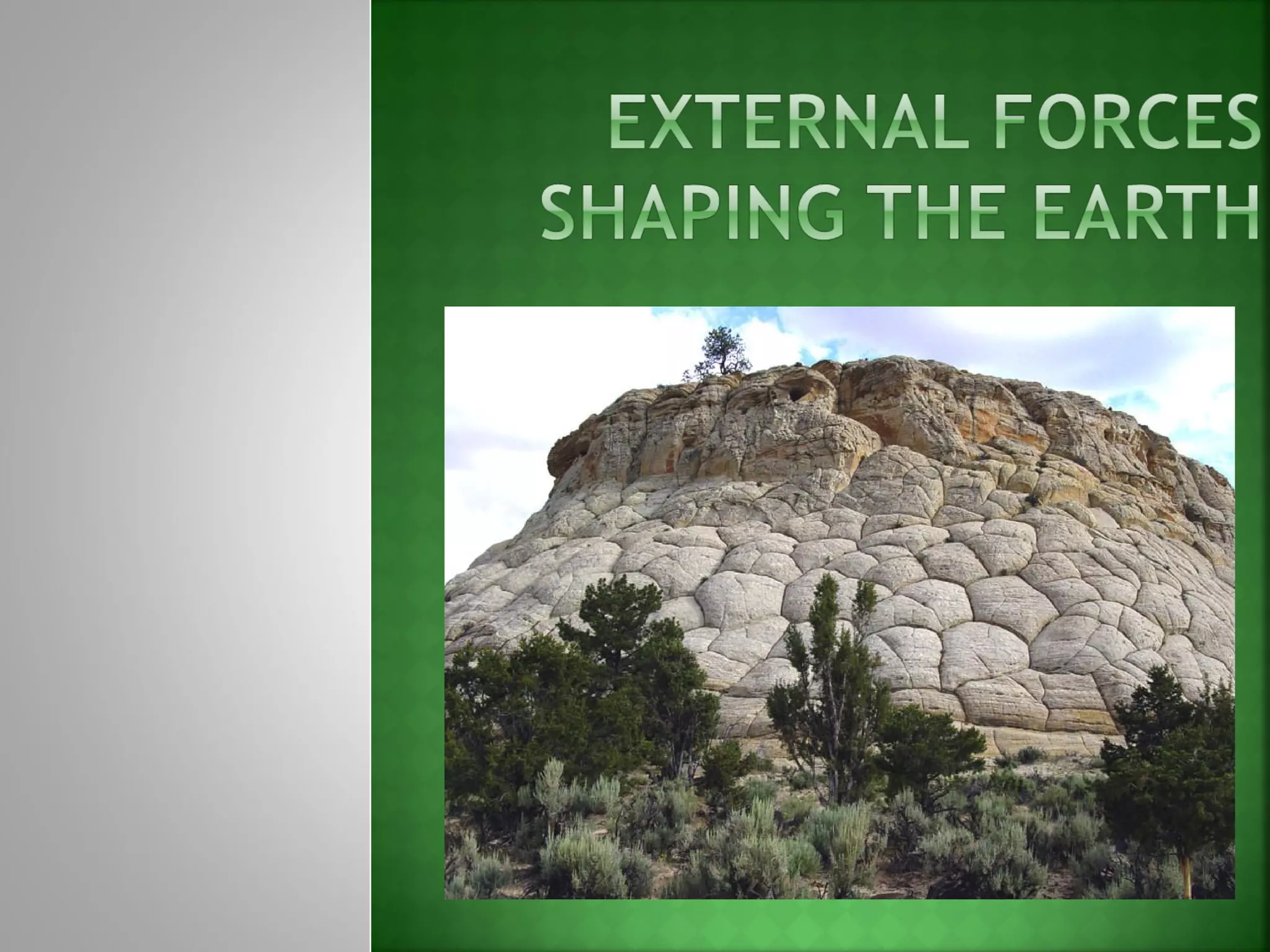 Geography Chapter 2.4 external forces | PPT | Geography | Science