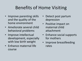 Linkages: South Carolina Pediatric Medical Home and Home Visting | PPT